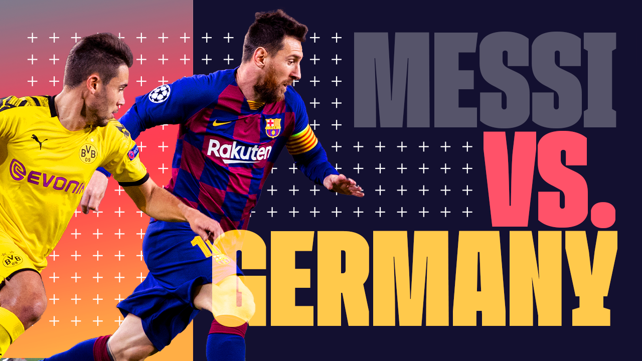 Messi’s best goals against German teams