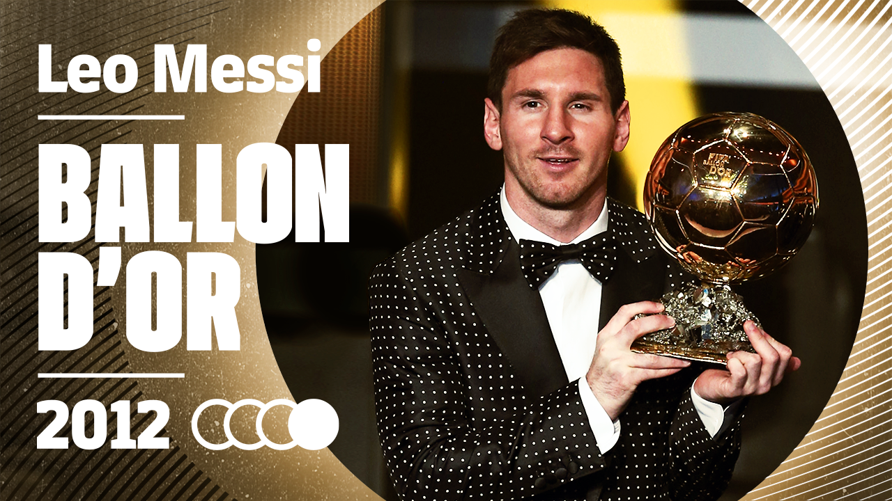 Leo Messi, Balón de Oro 2012