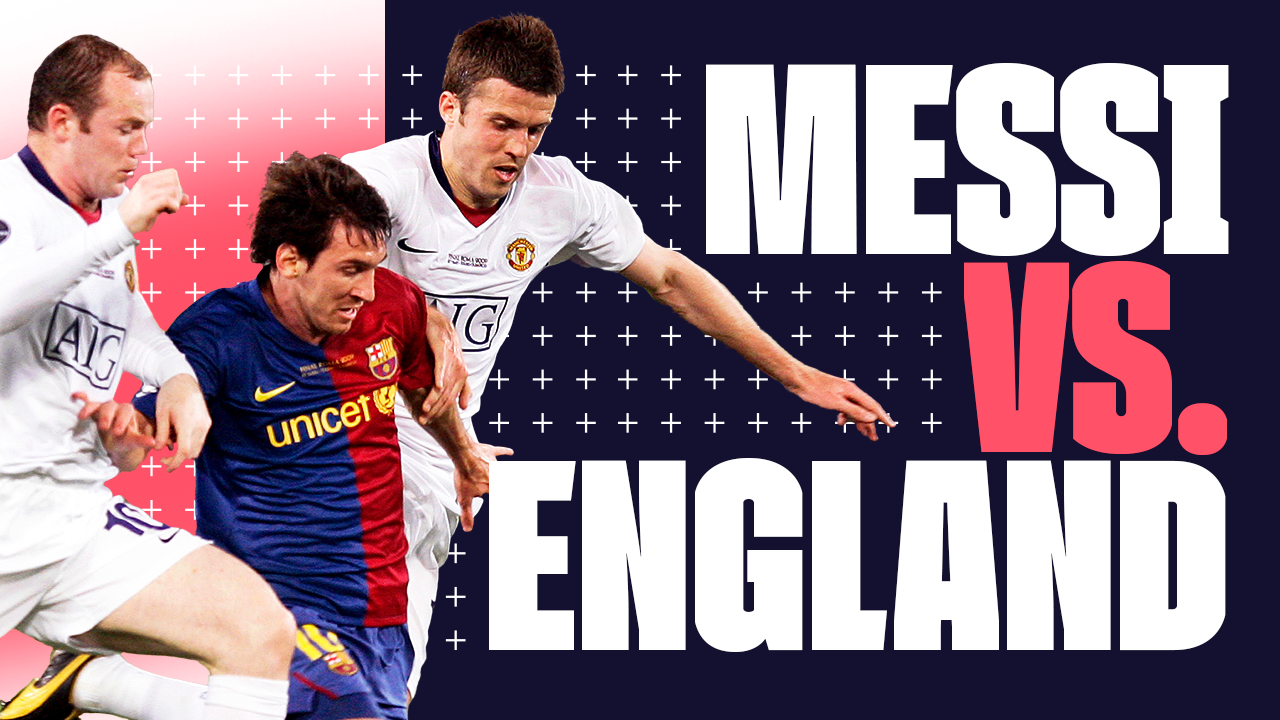 Messi's goals against Premier League opposition