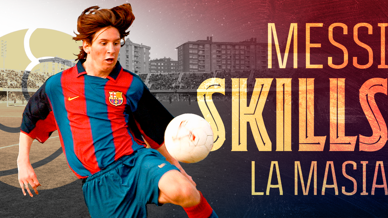 Leo Messi’s top skills in the FC Barcelona youth academy
