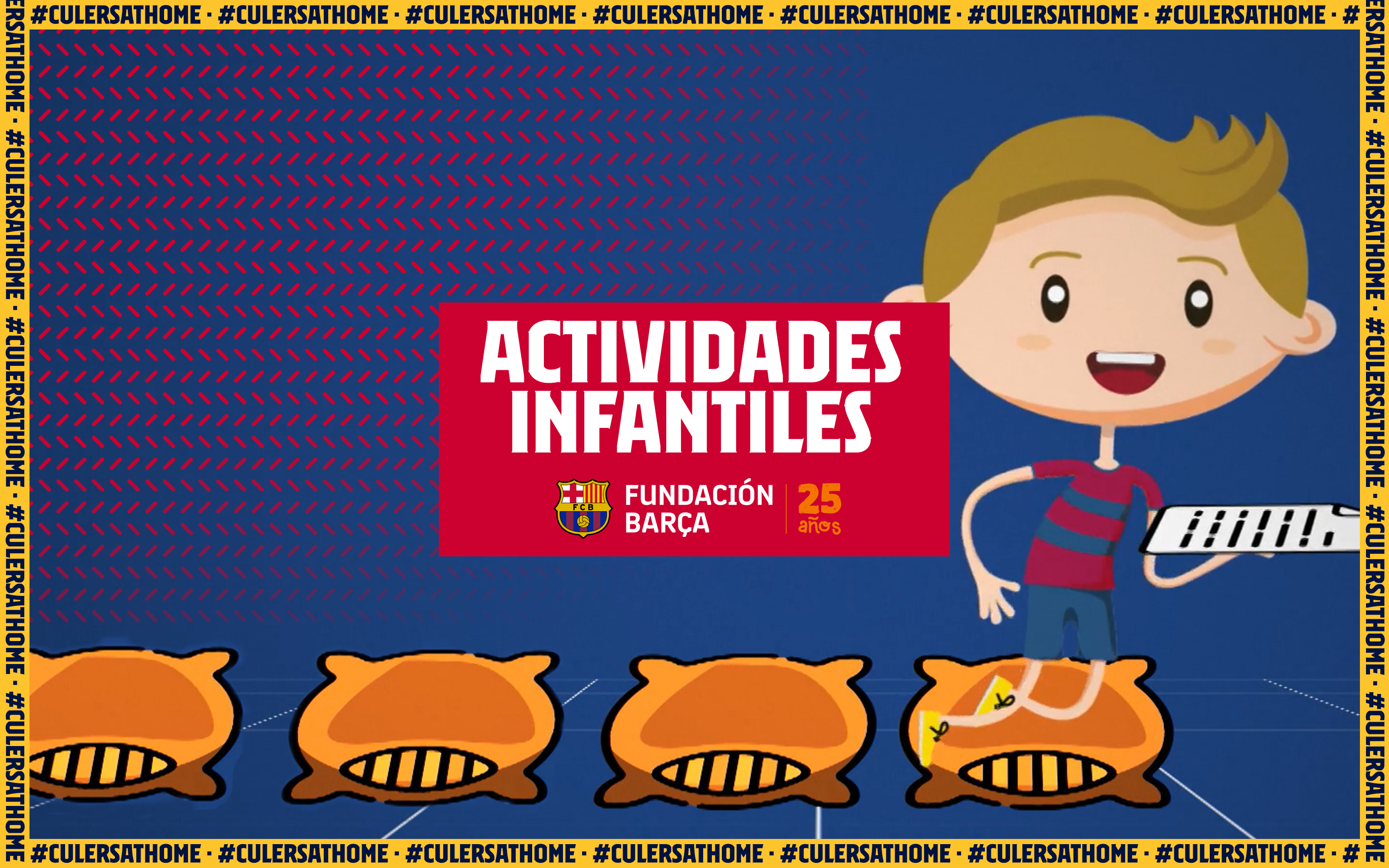 Actividades para niños y niñas: Esfuerzo es quedarse en casa