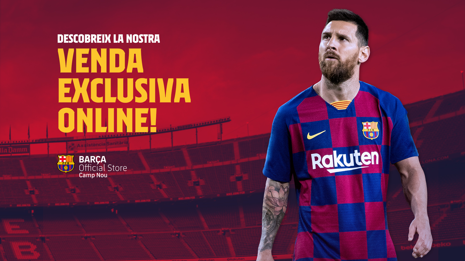 Obre la nova botiga 'online' de la Barça Store del Camp Nou