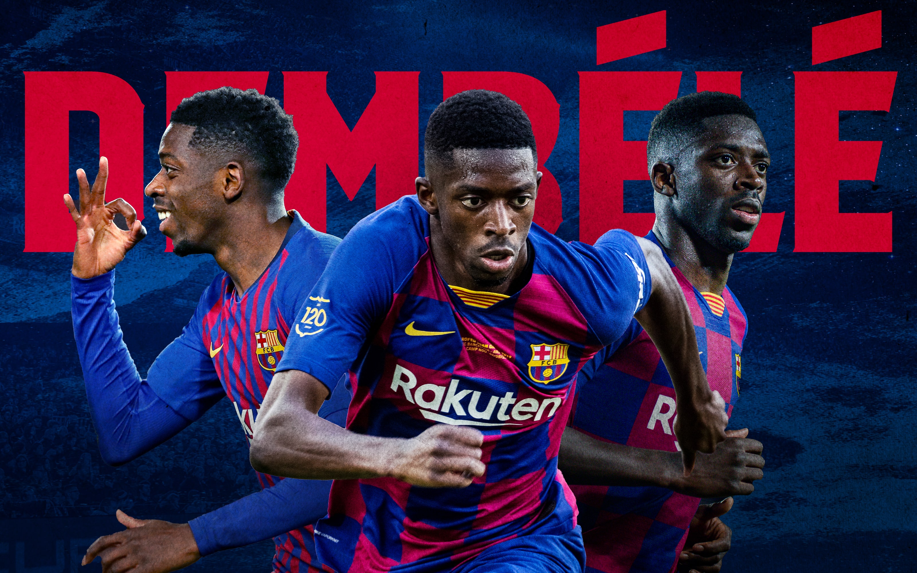 Which of these five goals has been Dembélé's best for Barça?