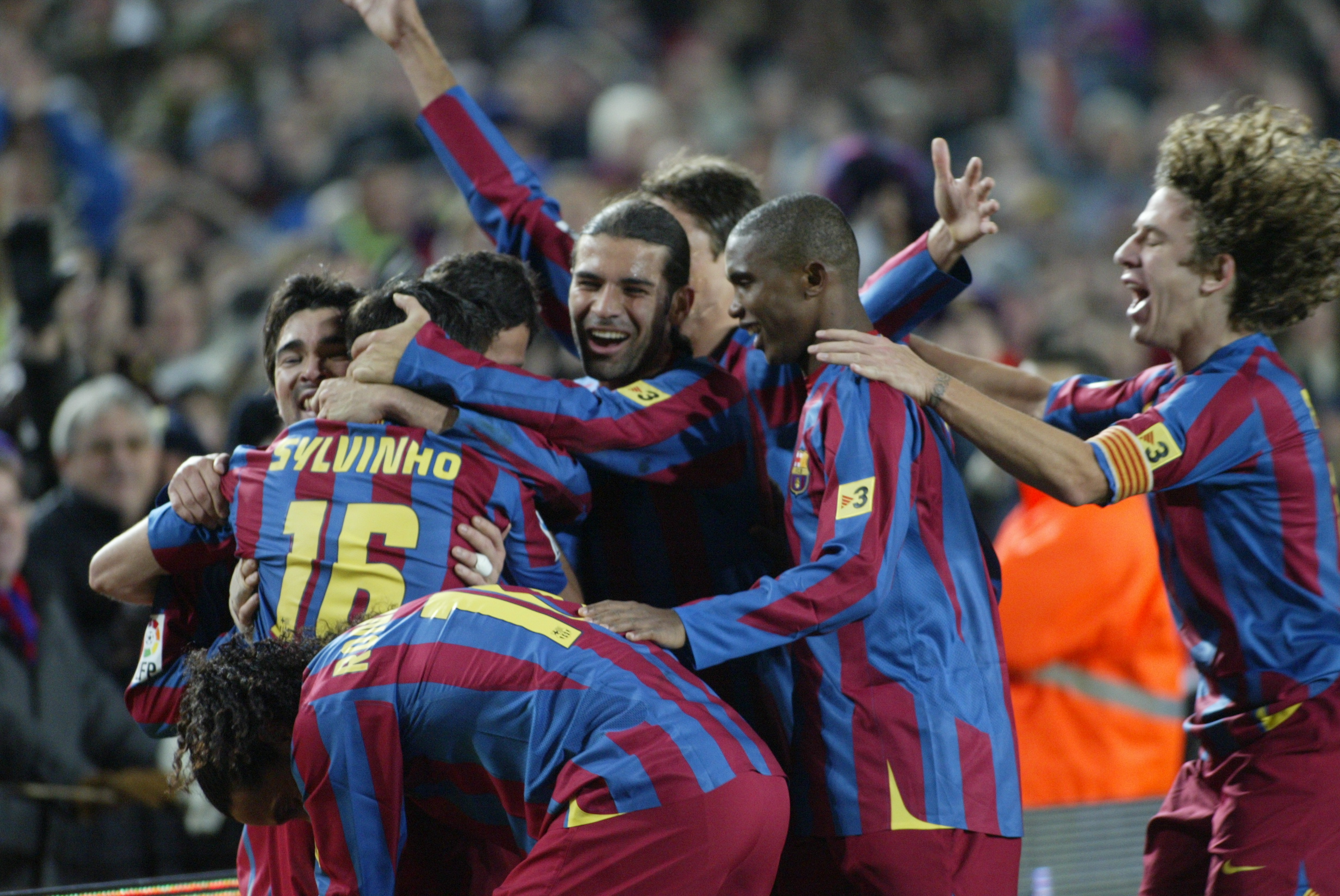 Barça 4-1 Racing de Santander (05/06) 10 min highlights
