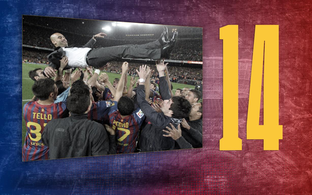 Stat of the day | 14: Trophies won with Pep Guardiola as coach