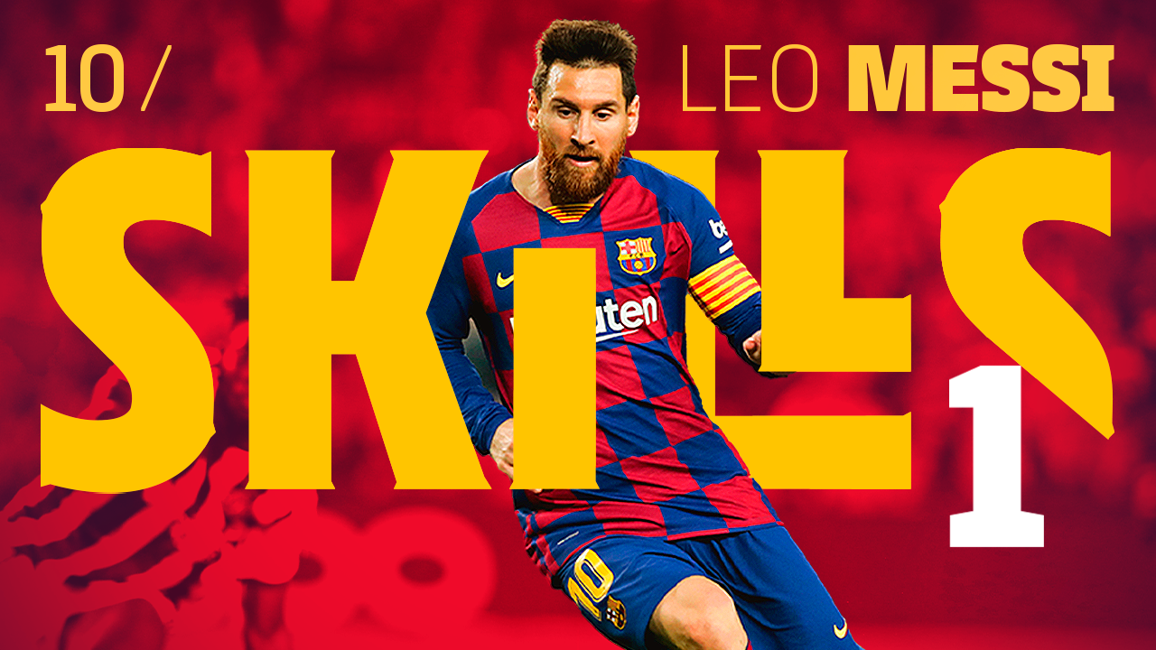 Messi's skills compilation (part 1 of 2)