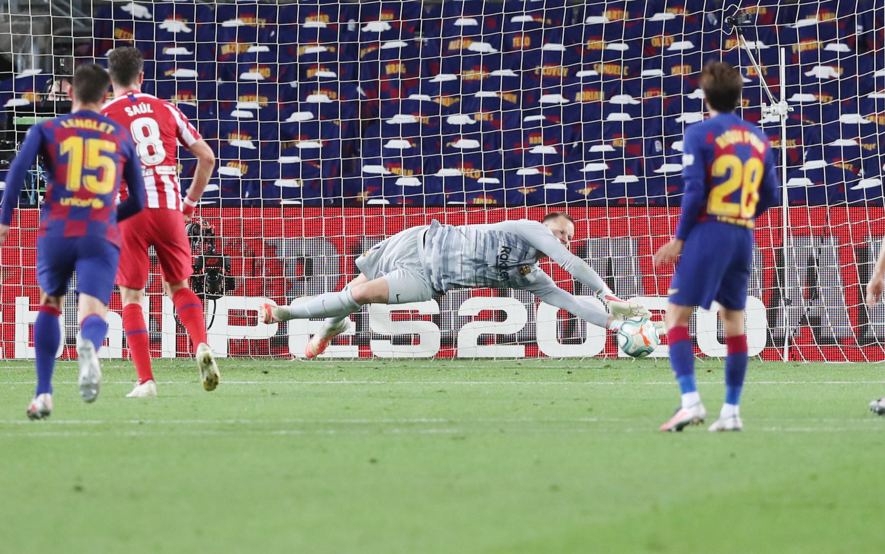 The best photos of Barça v Atlético Madrid