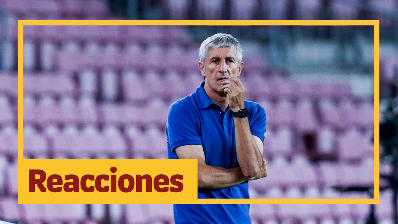 Setién: "Los partidos también se ganan desgastando al rival"