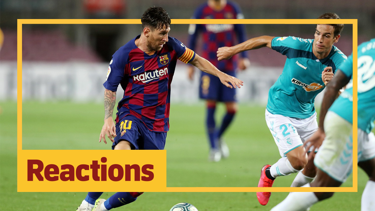 Messi: "We need to have some self-criticism"