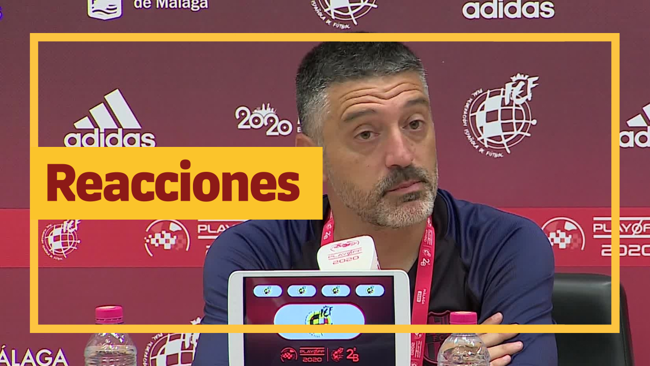 García Pimienta: "Hemos ido a buscar la victoria desde el primer minuto"