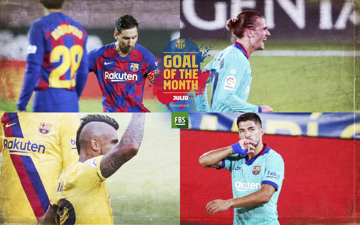 Elige el millor gol del mes de julio