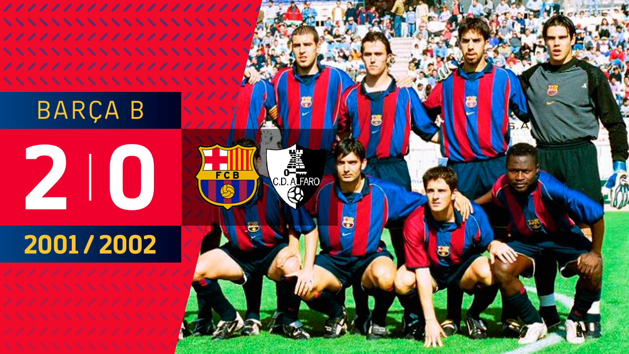 Barça B 2-0 Alfaro (2002/03)