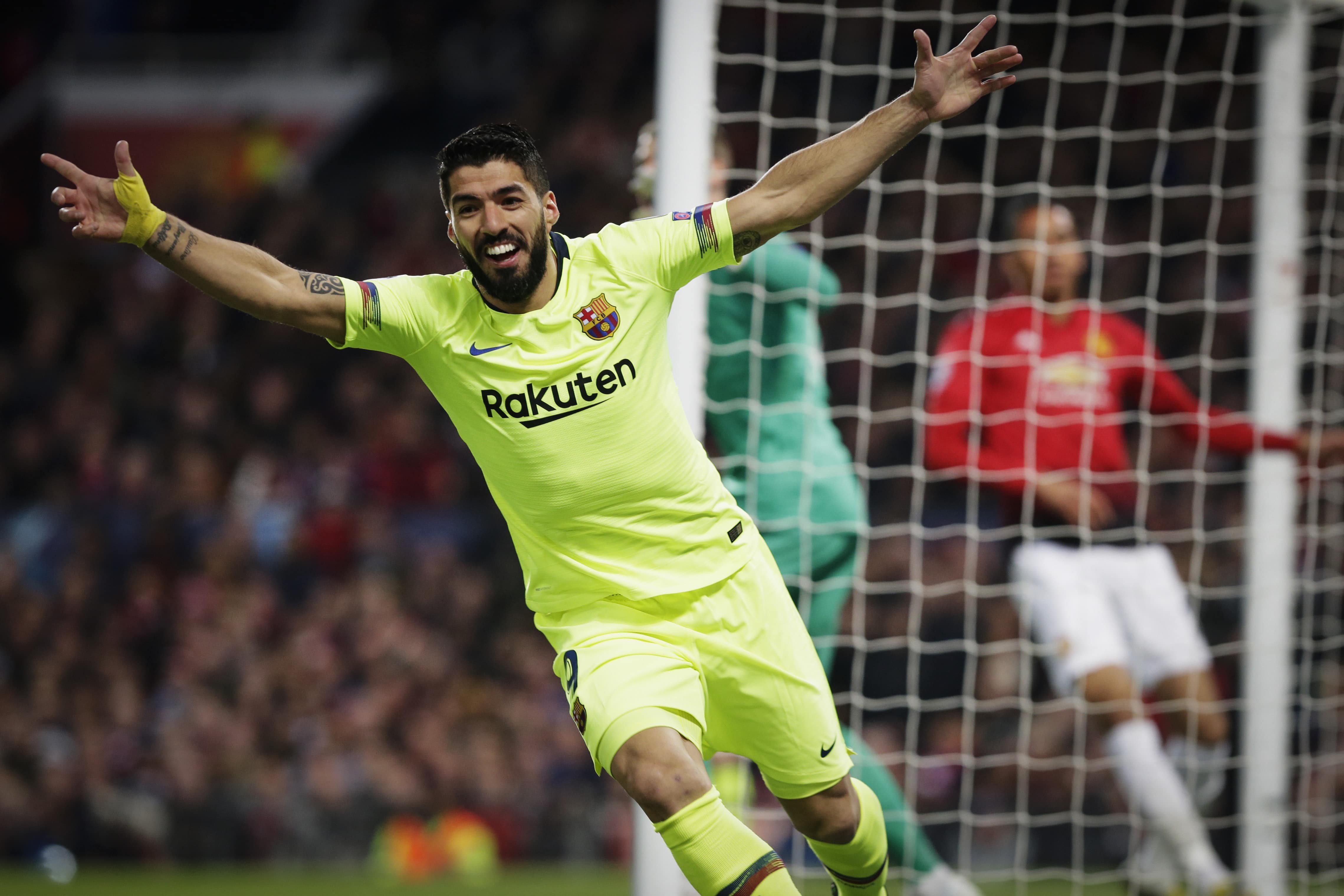 Luis Suárez at Barça, in photos