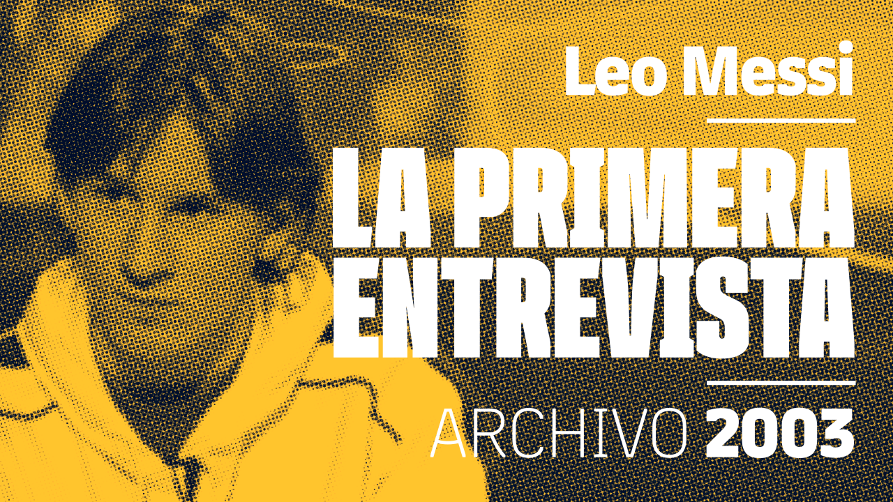 La primera entrevista de Leo Messi