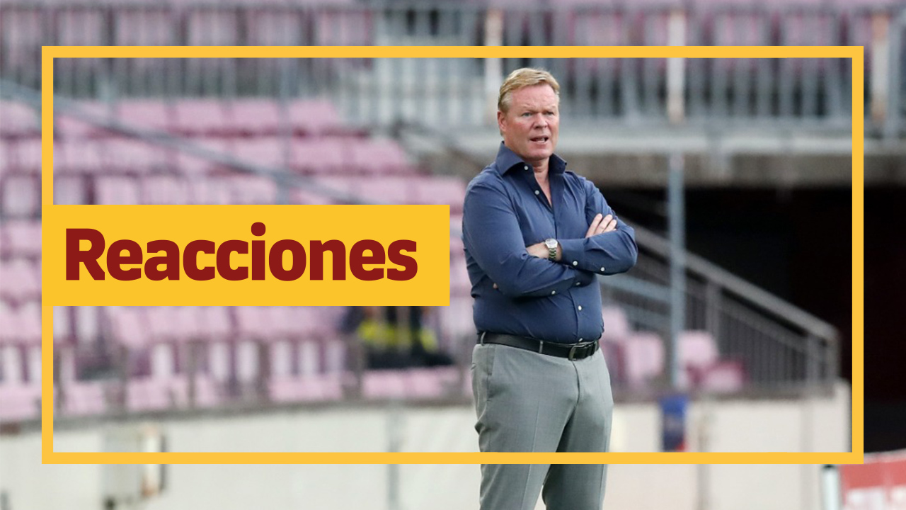 Koeman: "Hemos presionado bien y hemos creado muchas ocasiones"