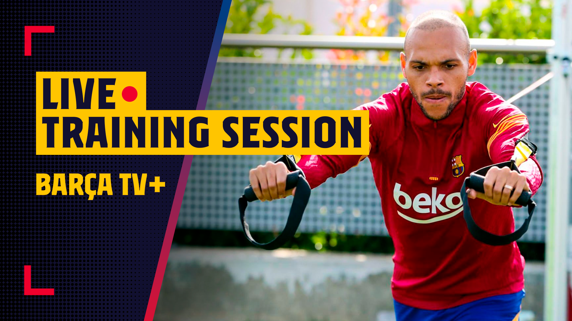 First team training session