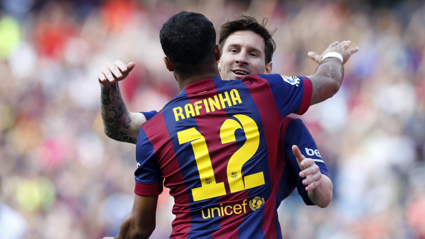 Rafinha's years at Barça