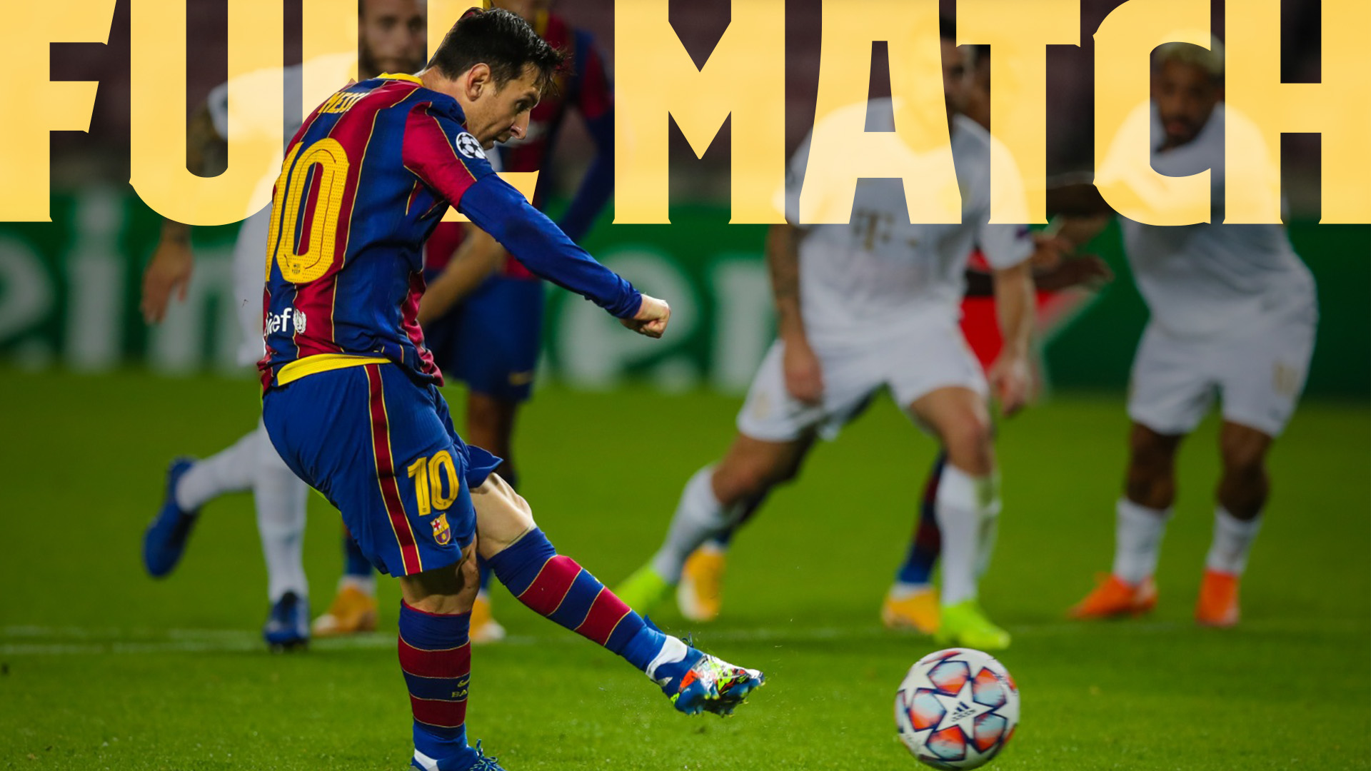 FULL MATCH | Barça 5-1 Ferencváros | UEFA Champions League 20/21