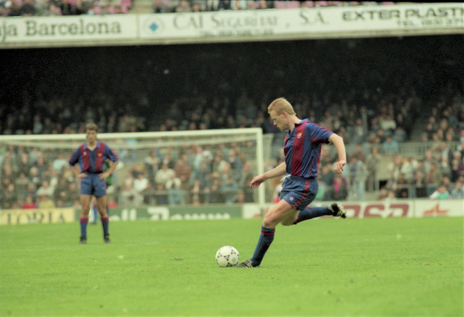 Koeman's first Clásico as a player