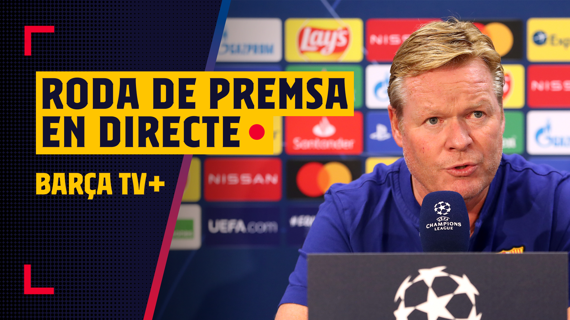Roda de premsa sencera de Trincao i Ronald Koeman prèvia Ferencváros