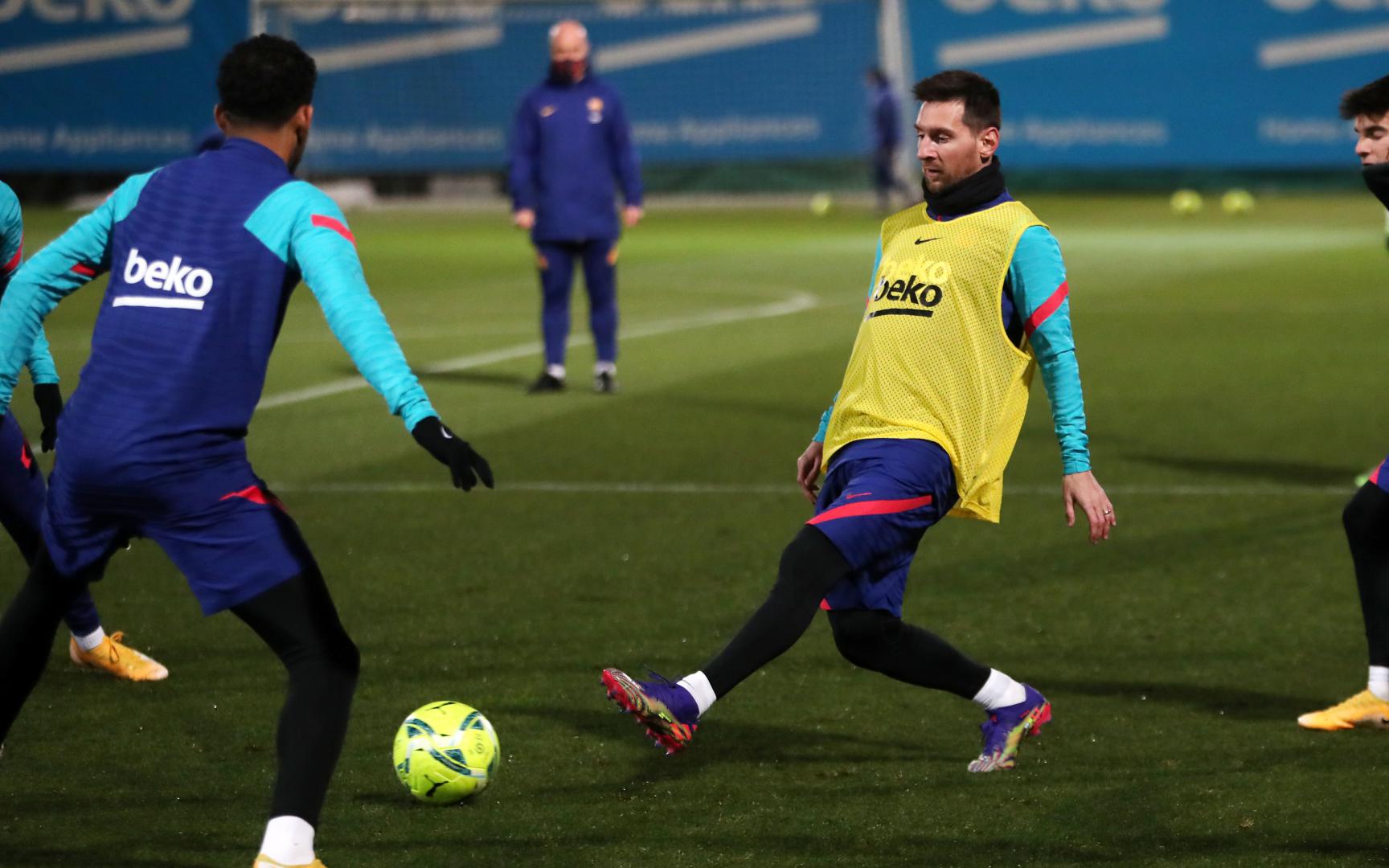 First training session of the year