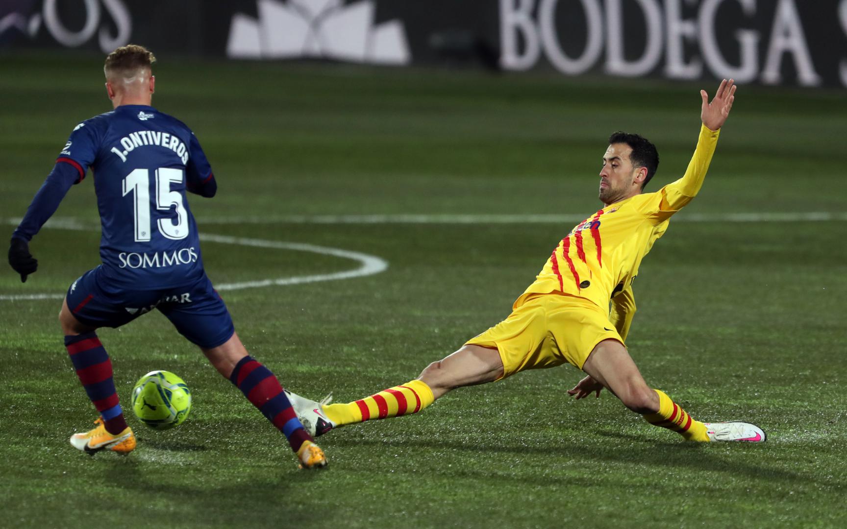Le succès à Huesca, en images