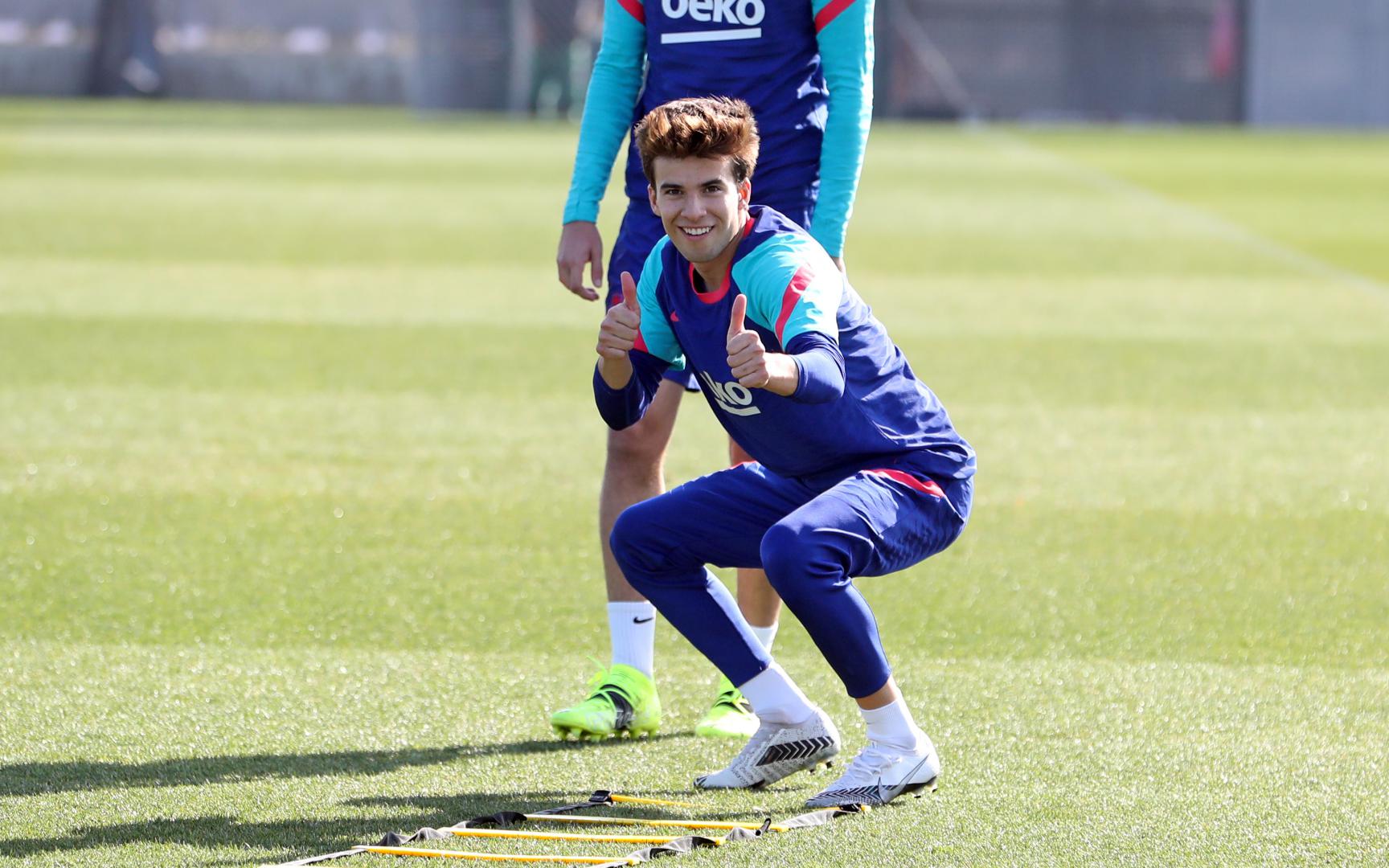 Back home for training