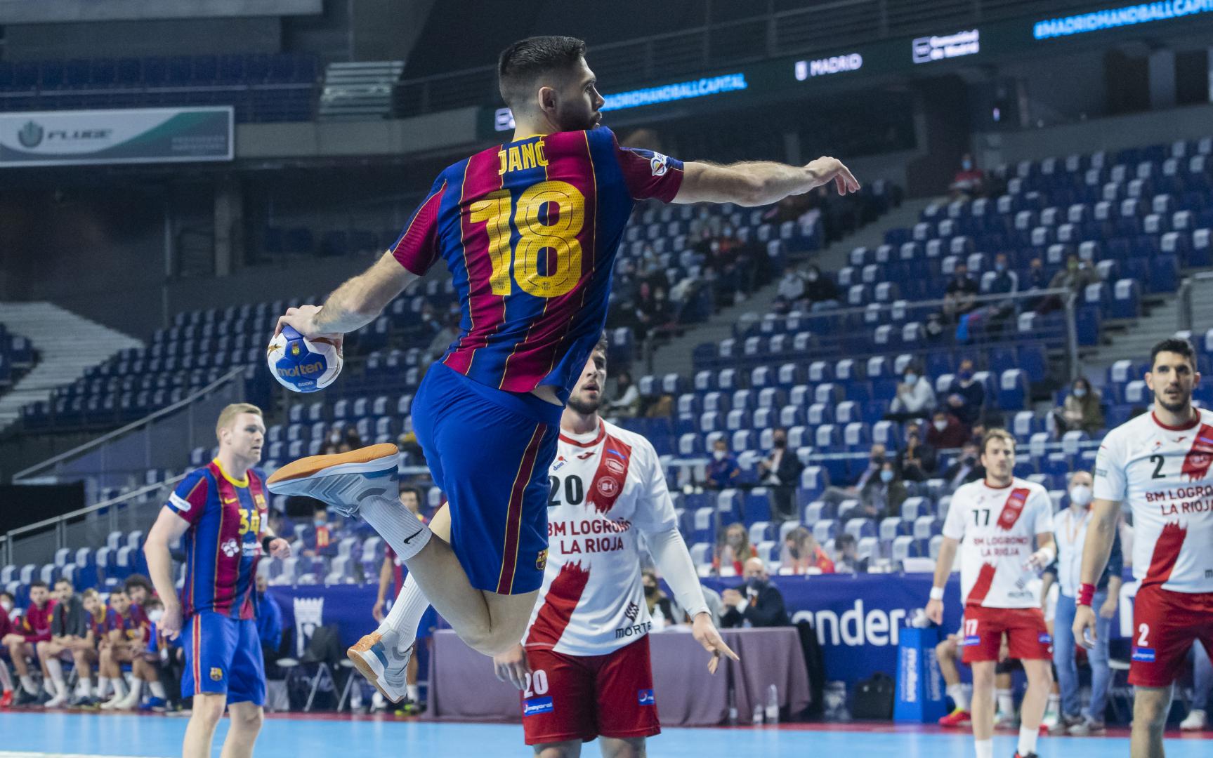 Barça - Logroño (28-24)