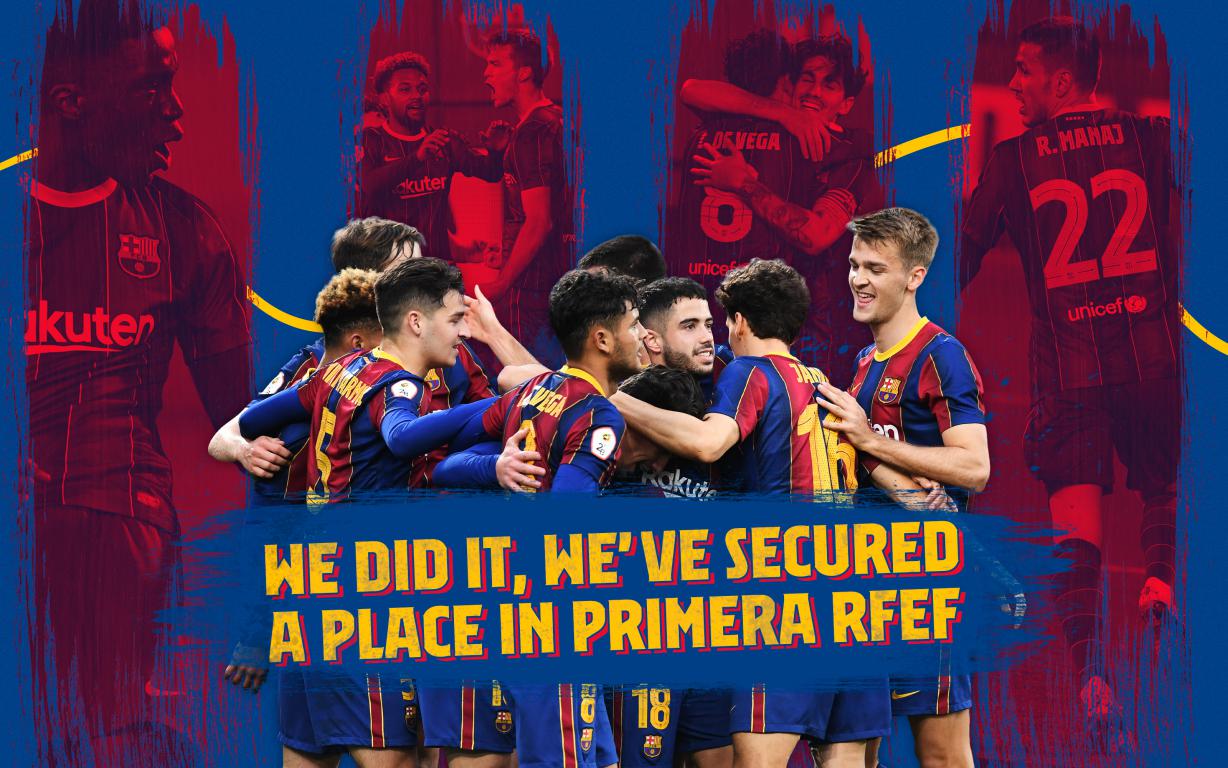Barça B secure place in Primera RFEF