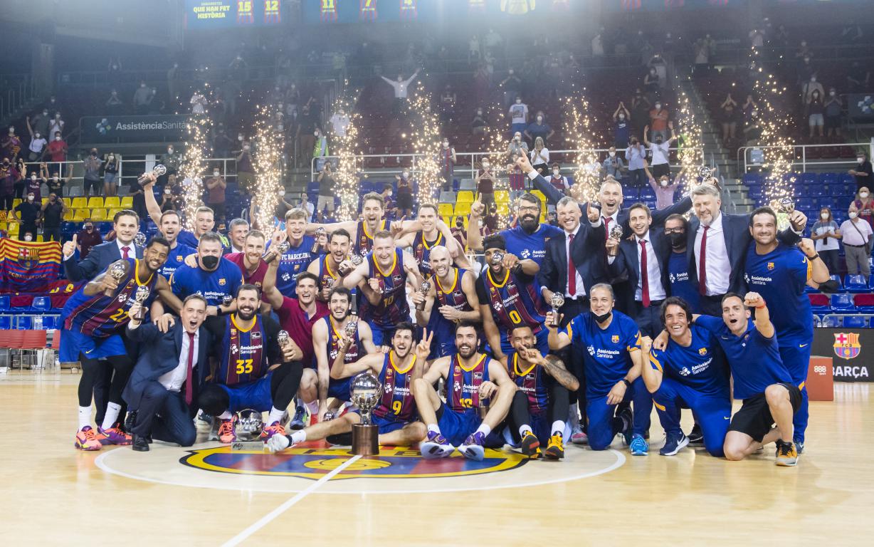 Barça 92-73 Real Madrid: League champions!