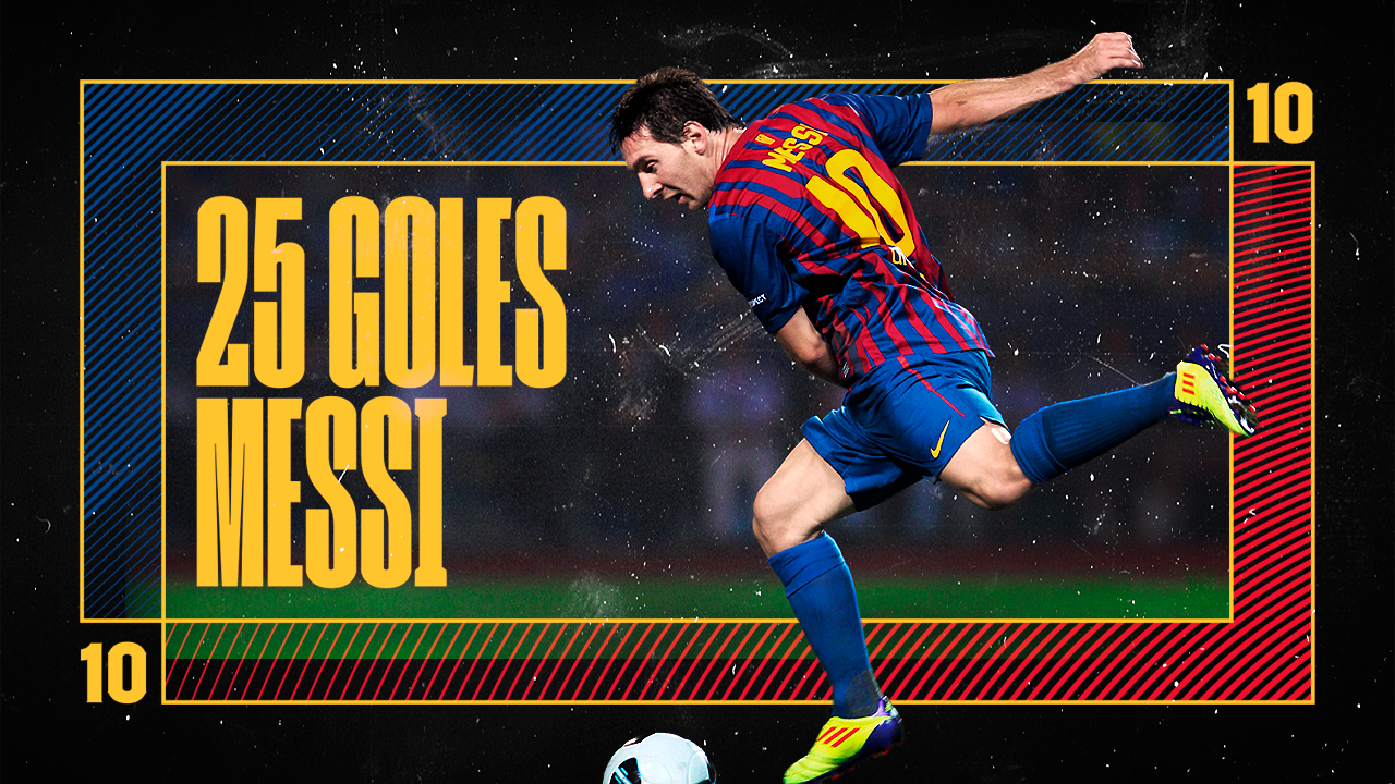 Los 25 mejores goles de Messi... que ya no recordabas
