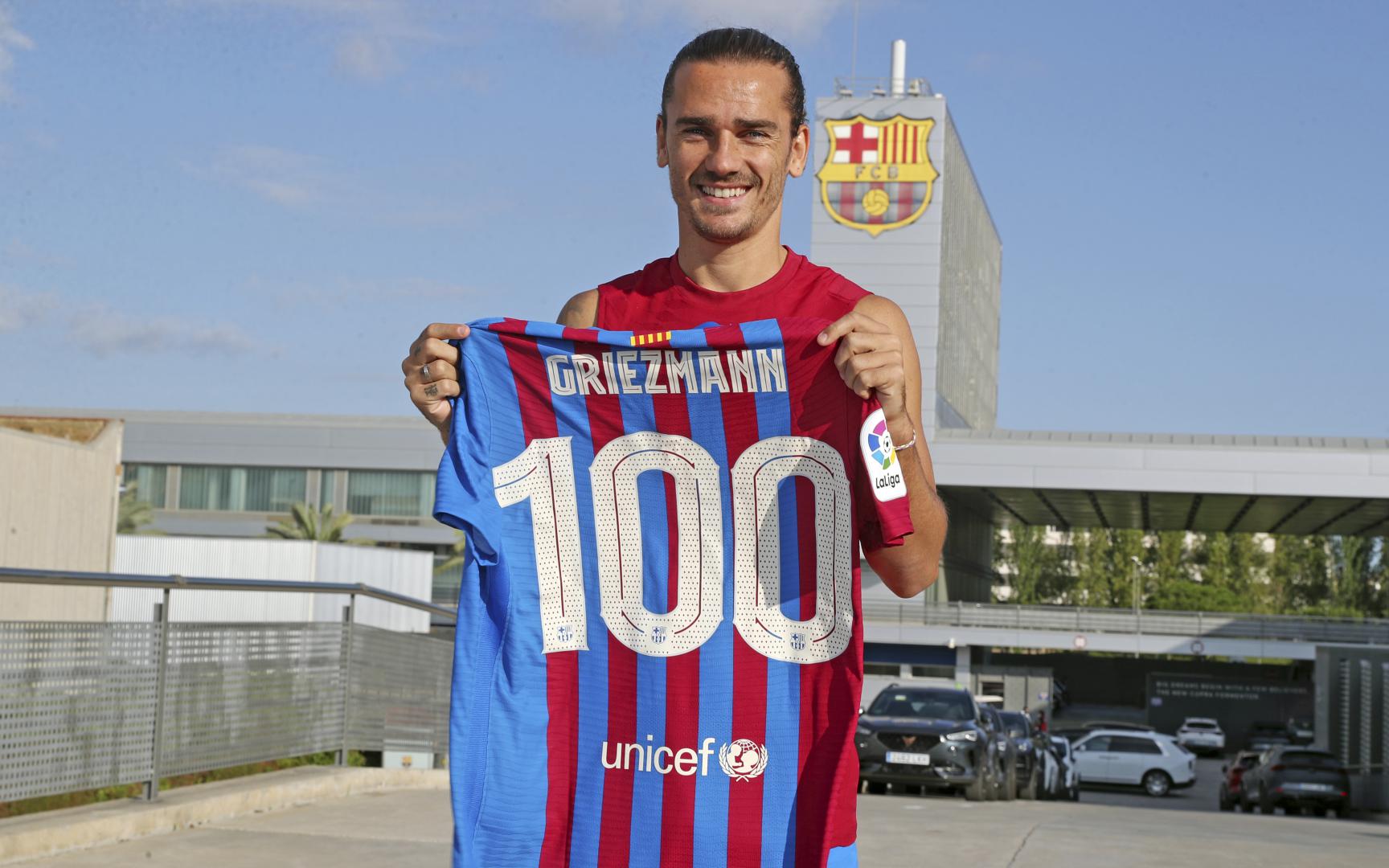 Griezmann 'happy and proud' to reach 100 appearances