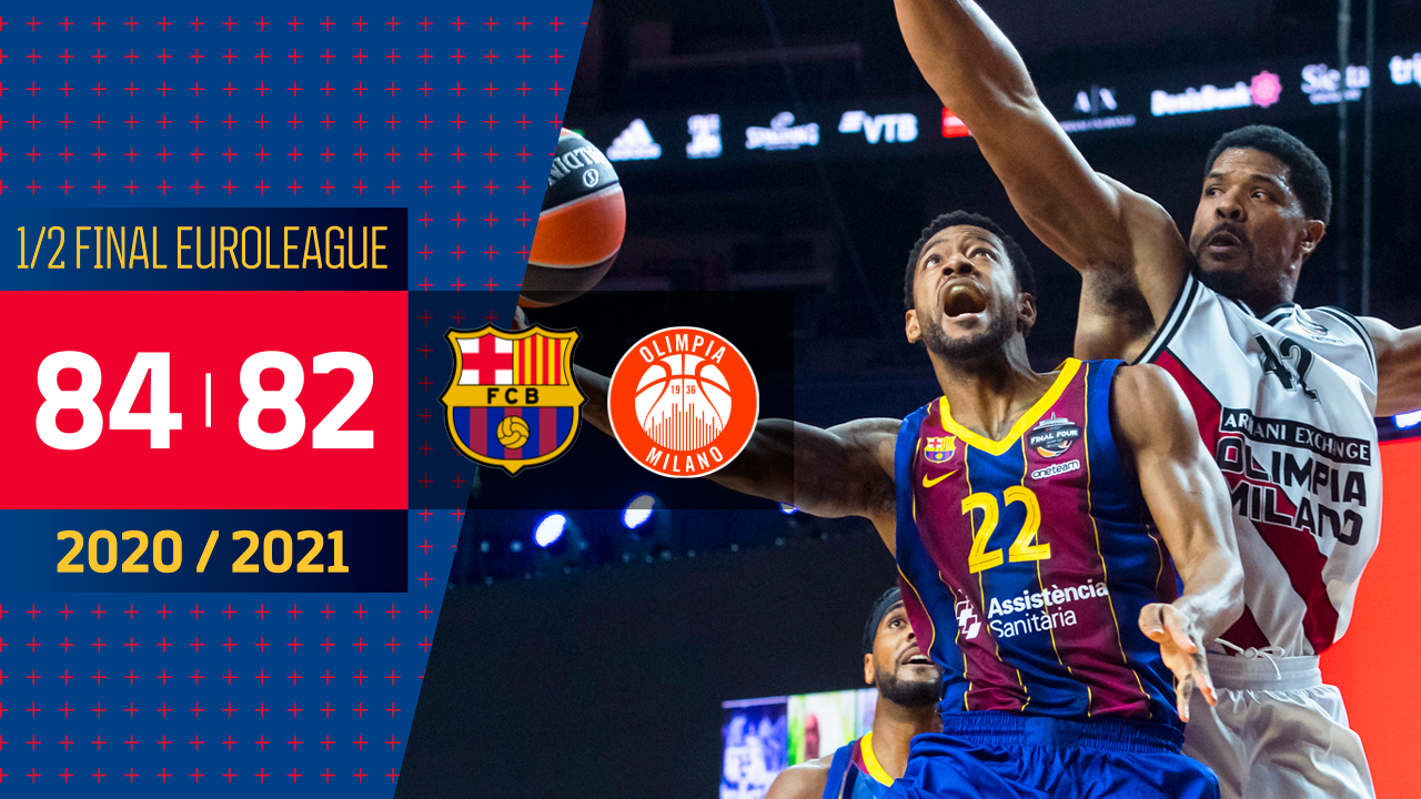 FC Barcelona 84-82 AX Armani Exchange Milan (2020/21 EuroLeague Final ...