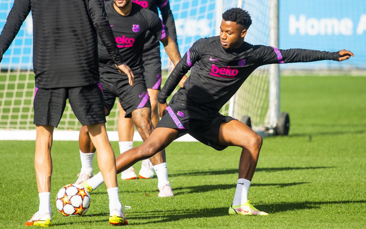 Final training session in Barcelona