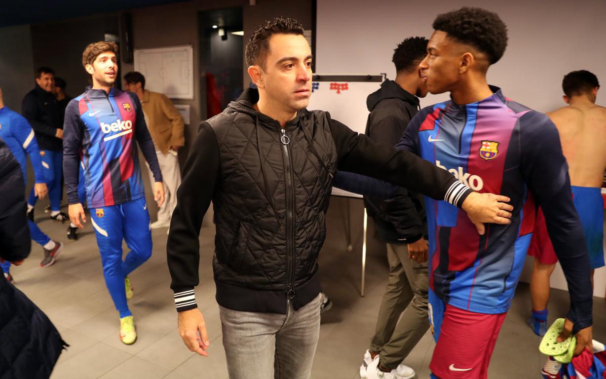 L'altra cara del debut de Xavi