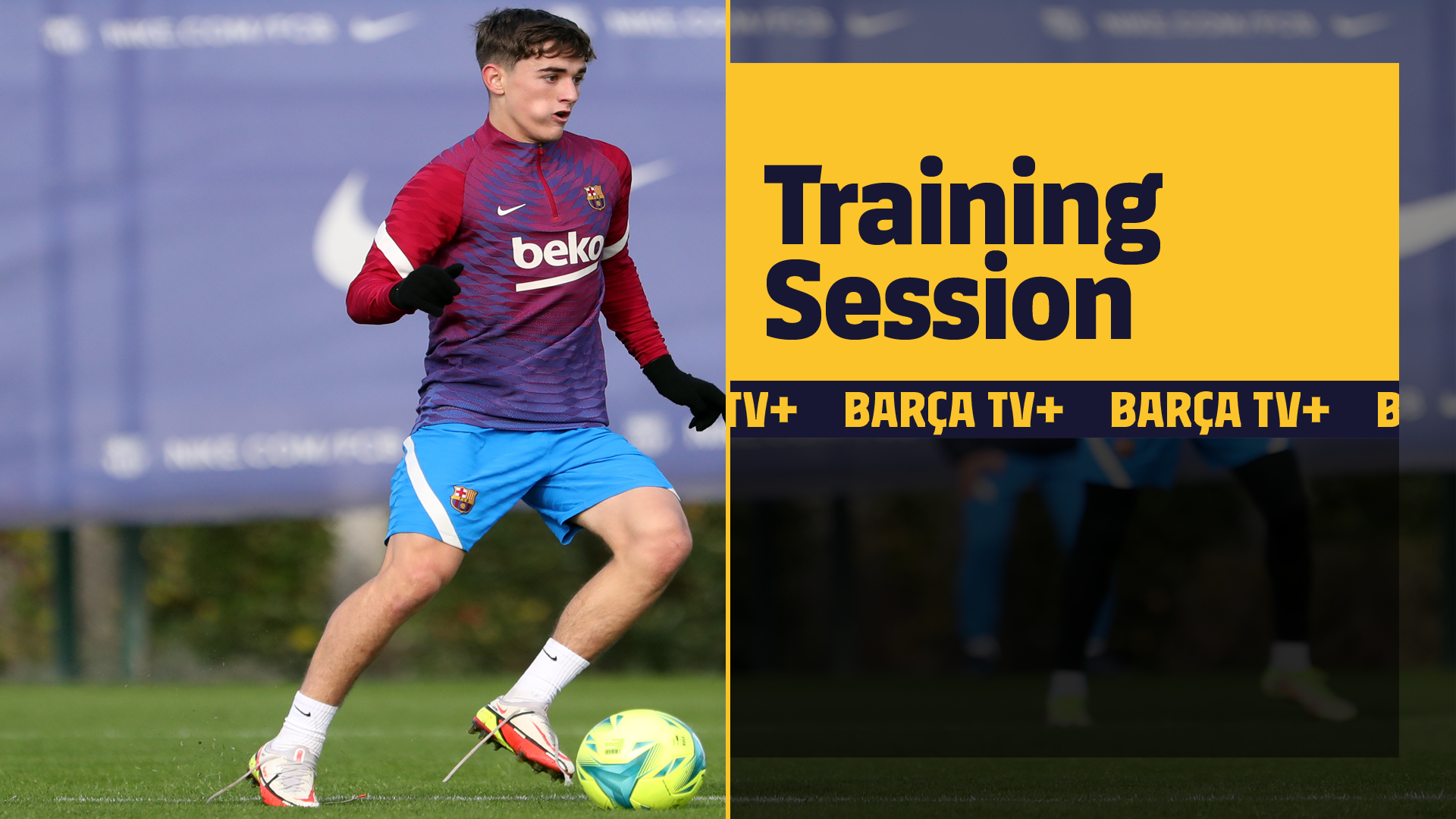 Back to work for Barça squad