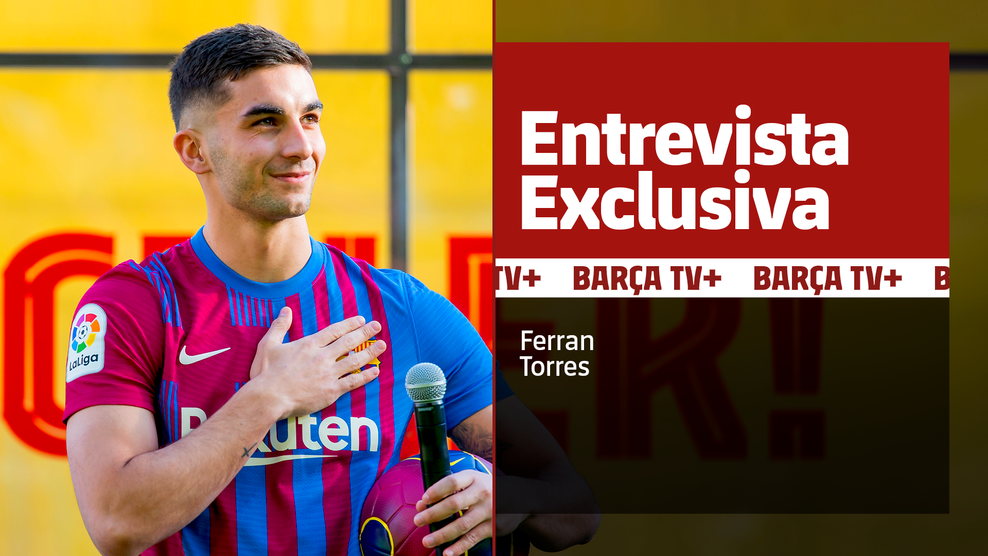 Ferran Torres: ""El Barça es el mejor club del mundo"