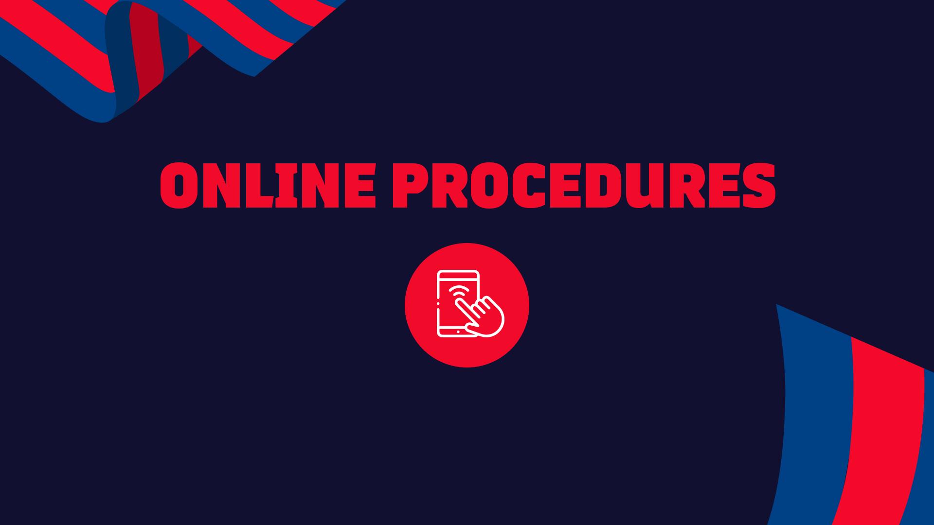Online Procedures