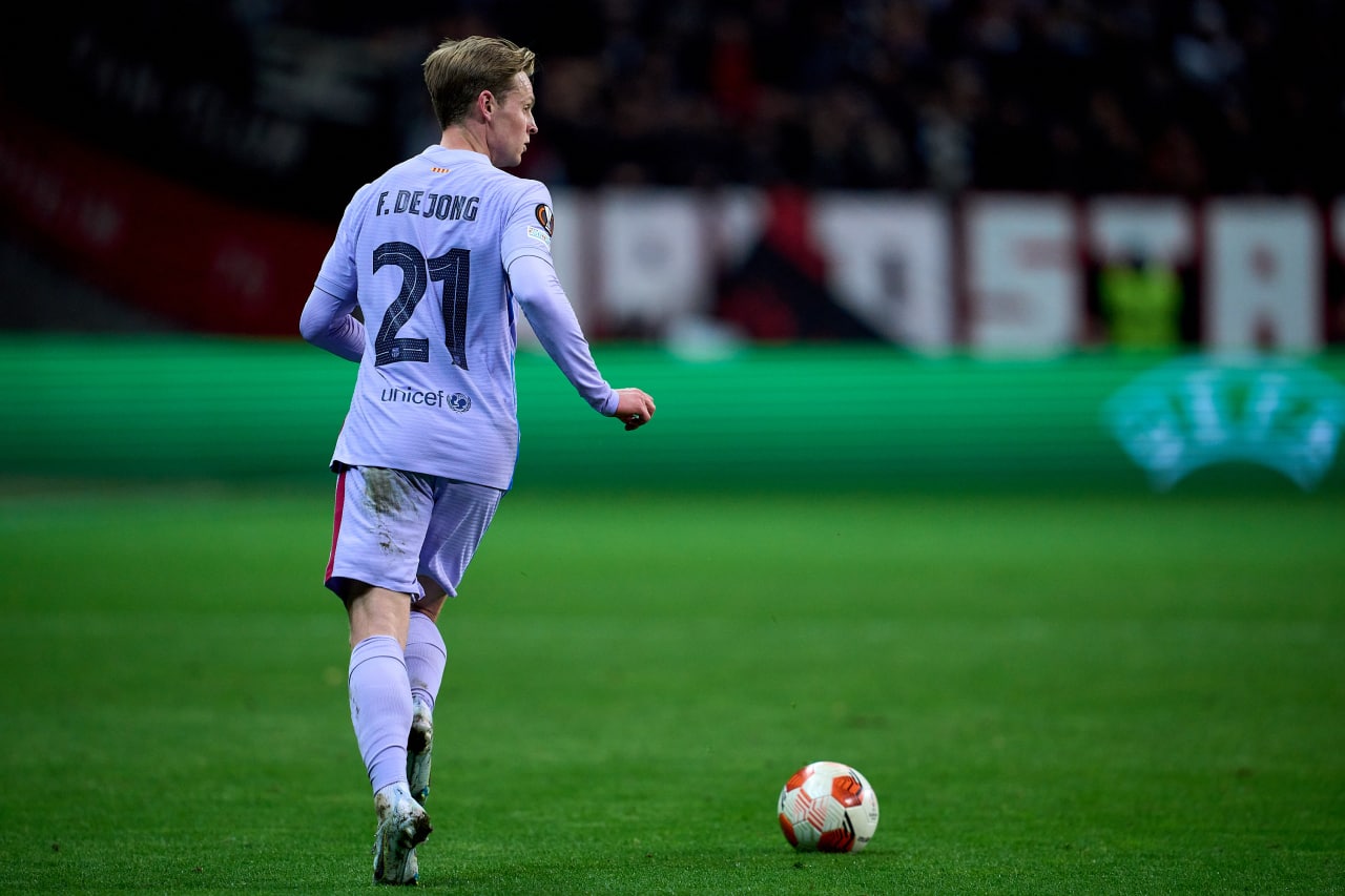 Frenkie de Jong, 50 partits europeus