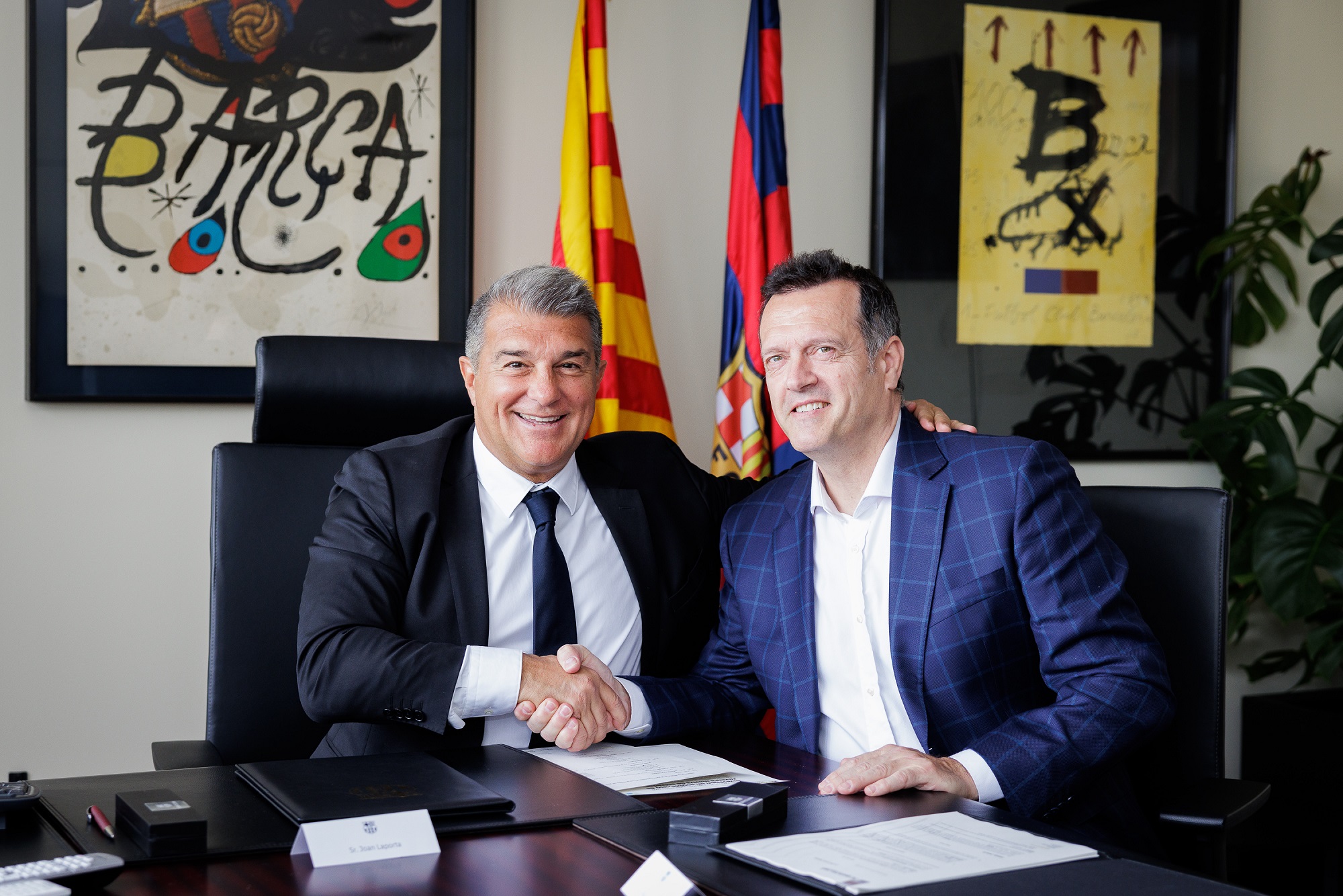 Jesús Velasco renueva con el Barça hasta el 2024