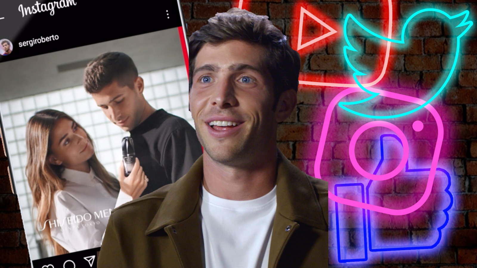 Sergi Roberto takes a deep dive into his social media posts
