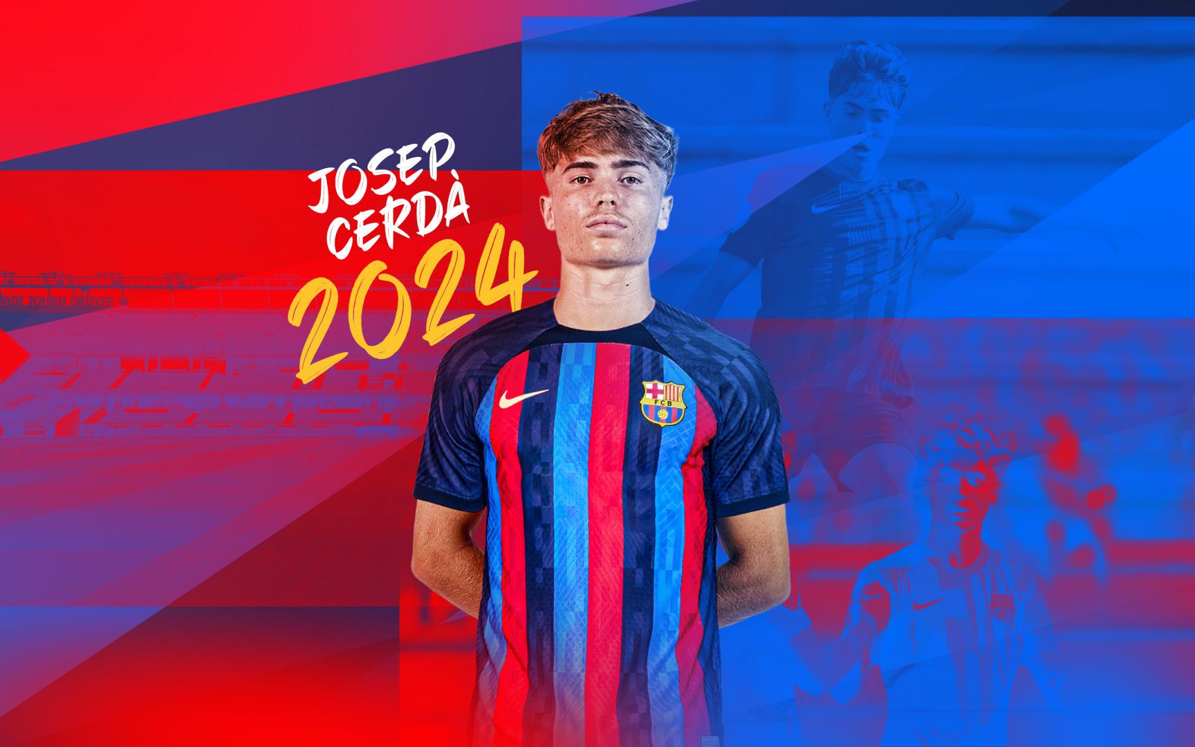 Josep Cerdà, azulgrana hasta el 2024
