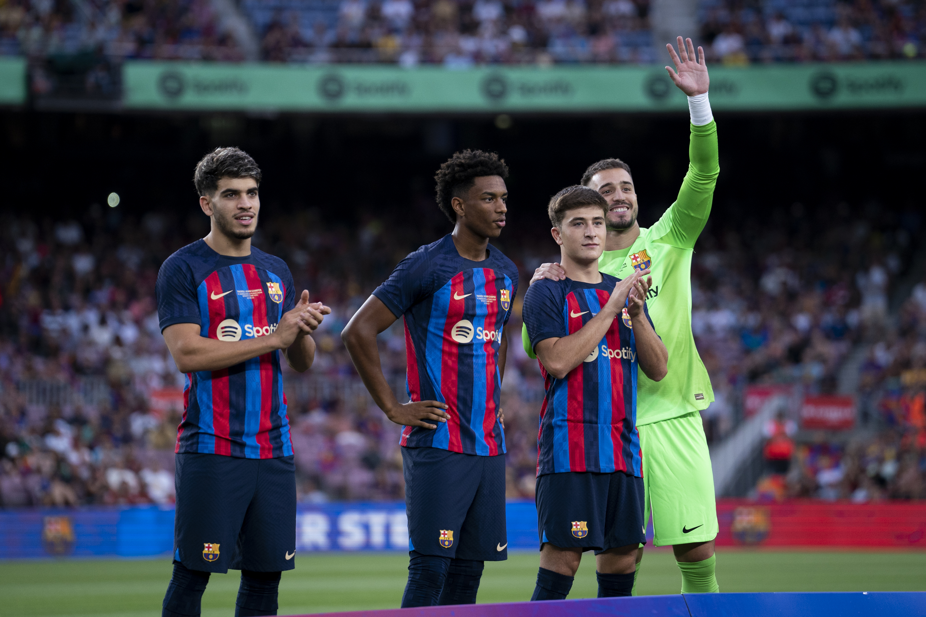 2022 Barcelona Squad For Power Ponit