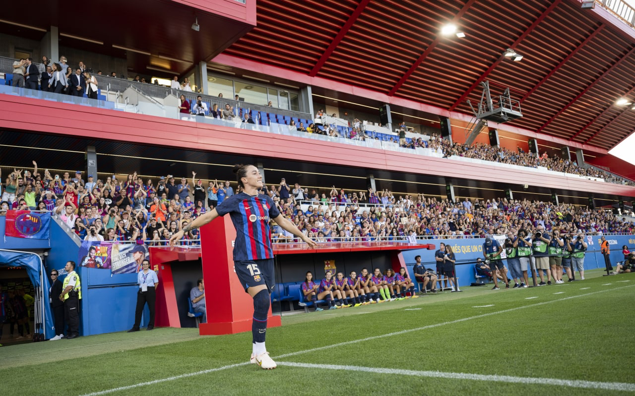 Ilusión y ambición en la presentación del nuevo Barça 2022/23