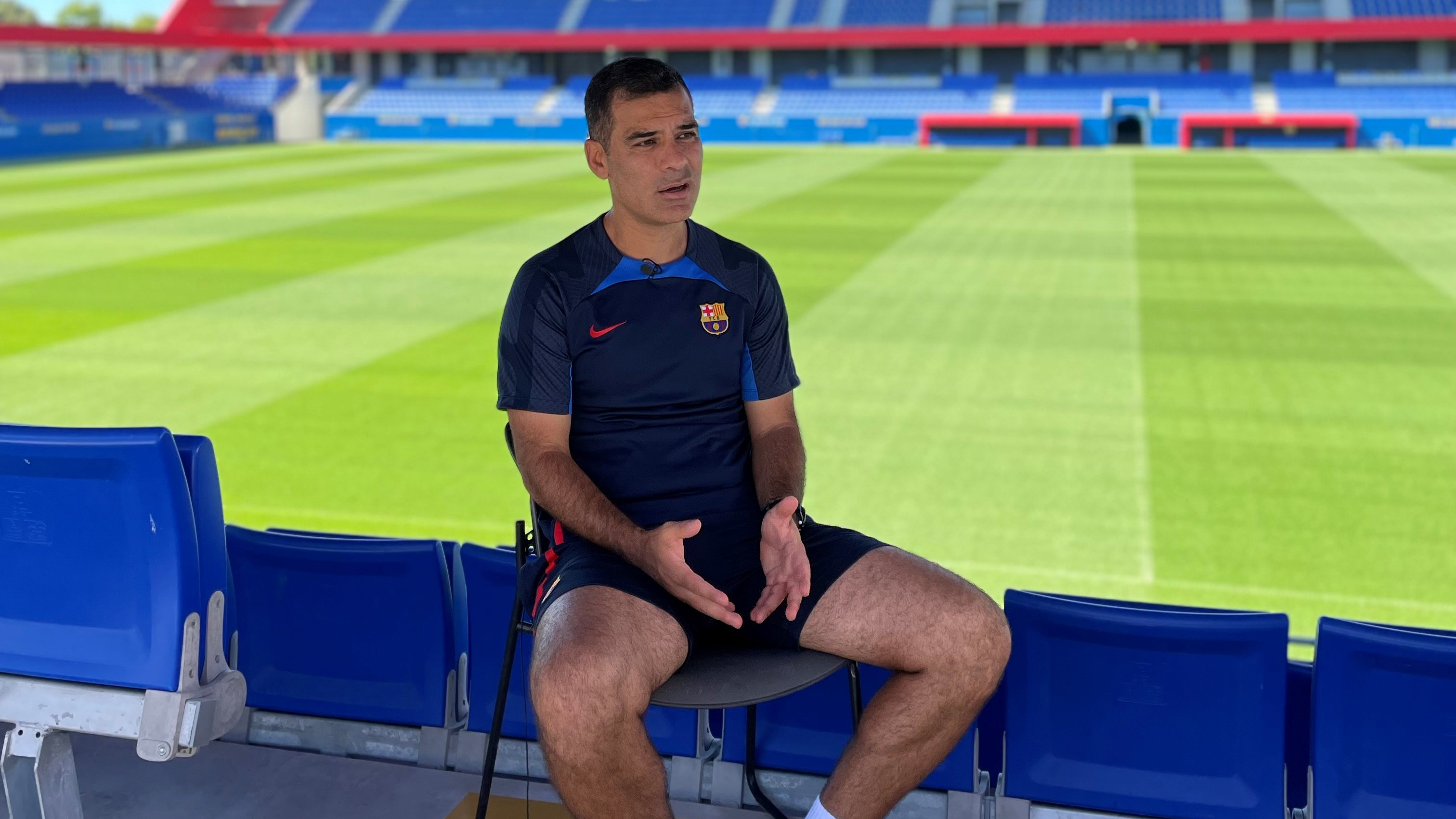 Entrevista a Rafa Márquez, previa inicio de Liga del Barça Atlètic