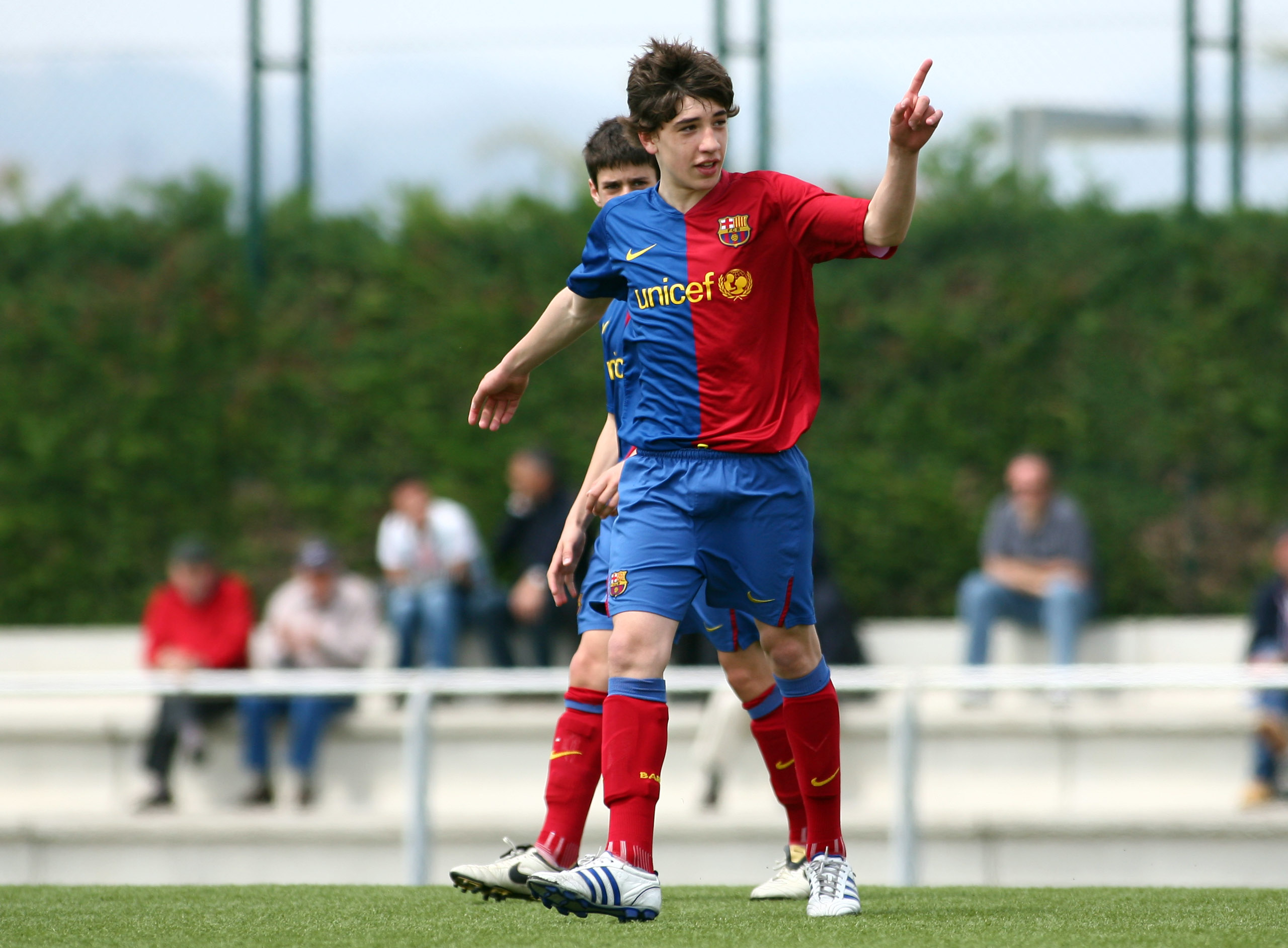 Bellerín's youth at FC Barcelona
