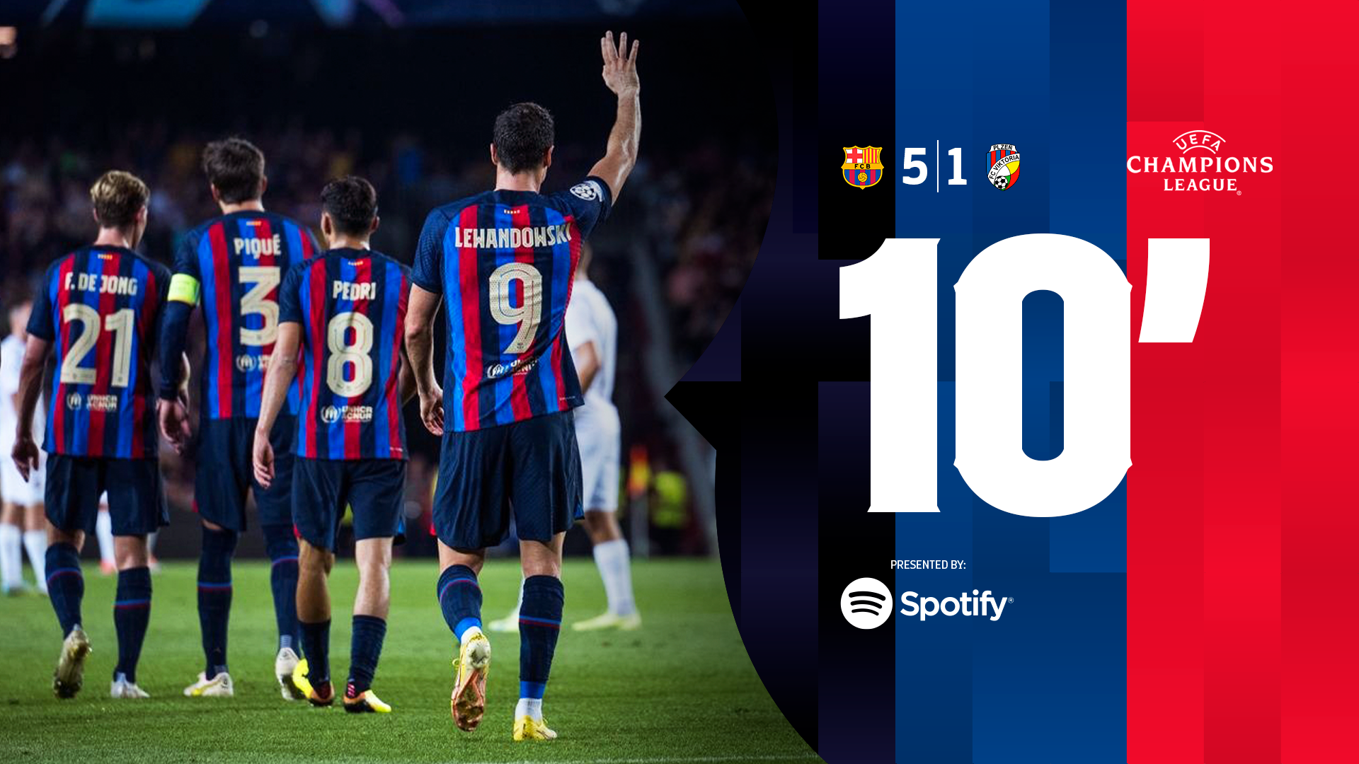 10 Min. Highlights | Barça - Viktoria Plzen | UEFA Champions League 22/23