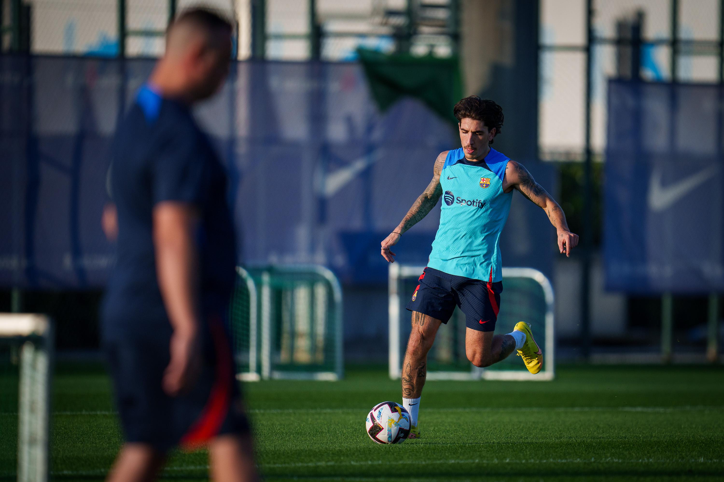 First training session during the international break