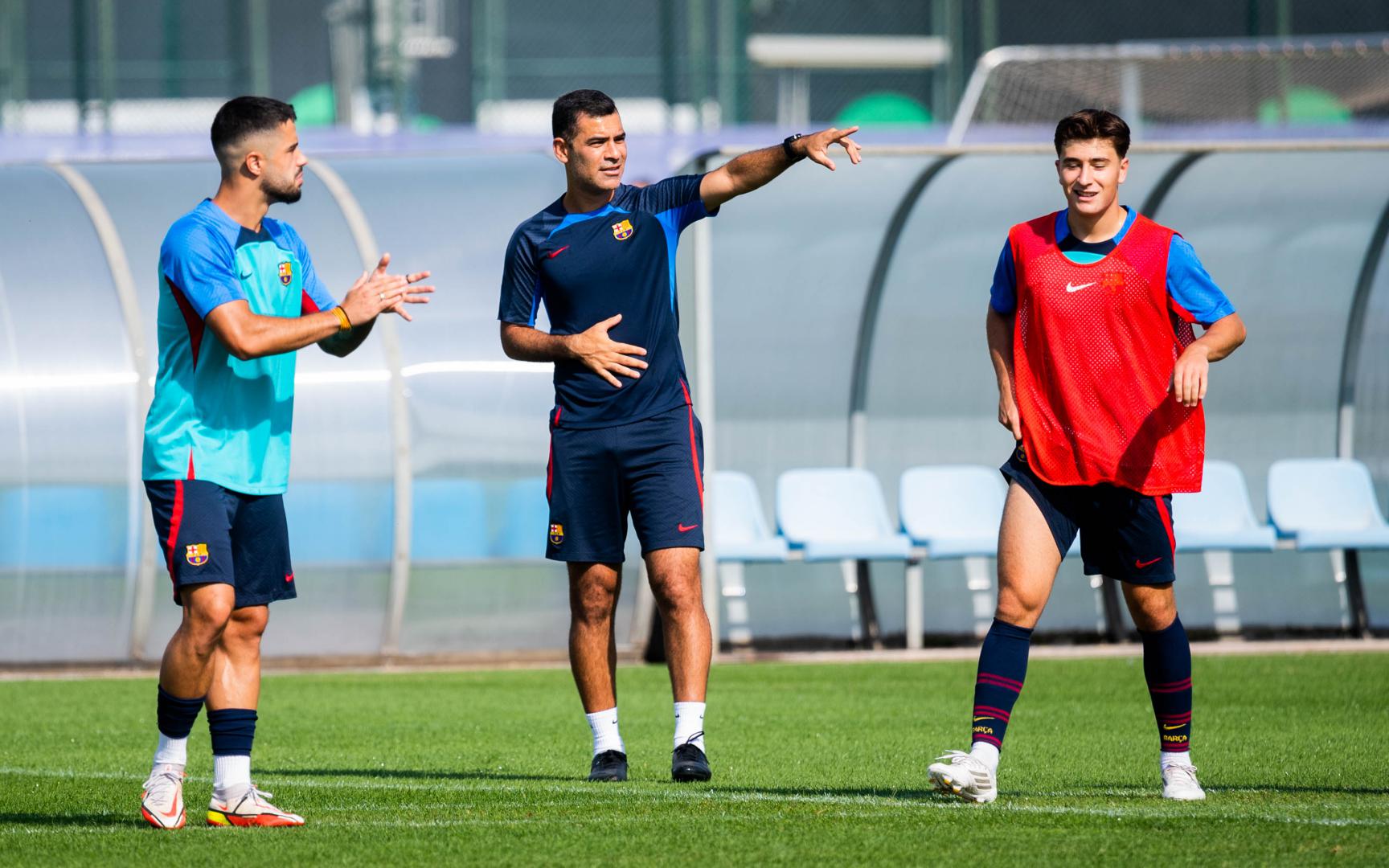 Declaraciones Rafa Márquez, previa Barça Atlètic - Real Murcia (J5)