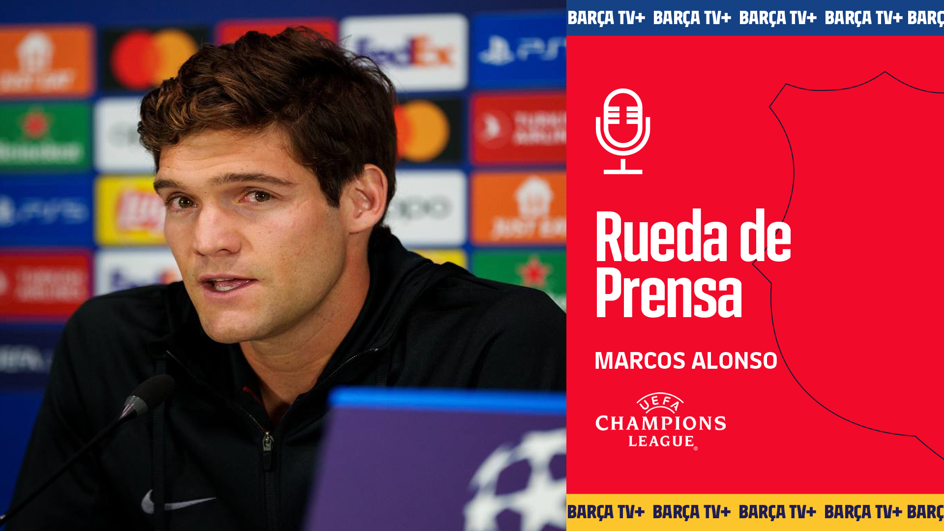 Marcos Alonso: "Llegamos en un buen momento y debemos aprovecharlo"